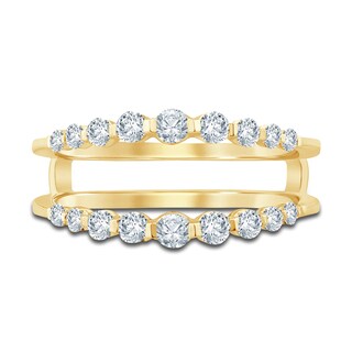 Diamond Enhancer Band 1/2 ct tw Round 14K Yellow Gold | Jared