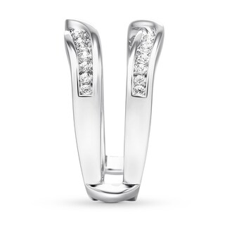 Diamond Enhancer Ring 1/3 carat tw Round-cut 14K White Gold | Jared