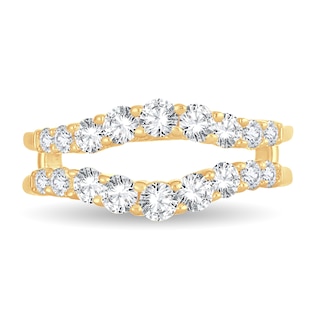 Diamond Enhancer Ring 1 ct tw Round 14K Yellow Gold | Jared