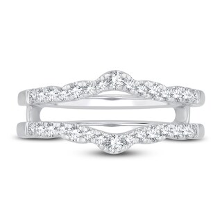 Diamond Enhancer Ring 1/3 ct tw Round 14K White Gold | Jared