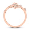 Diamond Flower Ring 1/3 ct tw Round 14K Rose Gold | Jared