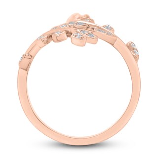 Diamond Flower Ring 1/3 ct tw Round 14K Rose Gold | Jared