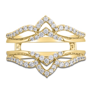 Diamond Contour Enhancer Ring 1/2 ct tw 14K Yellow Gold | Jared