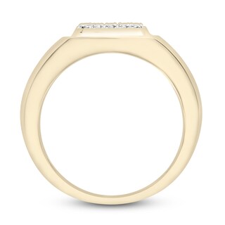 Men's Diamond Ring 1/4 ct tw Round 14K Yellow Gold | Jared