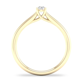 Diamond Solitaire Ring 1/6 ct tw Round-cut 14K Yellow Gold (SI2/I) | Jared