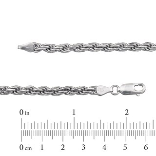 Solid Rope Chain Necklace Sterling Silver 22" 4mm | Jared