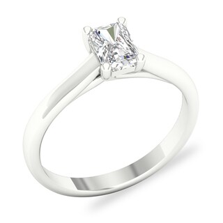 Diamond Solitaire Ring 3/4 ct tw Emerald-cut Platinum (SI2/I) | Jared