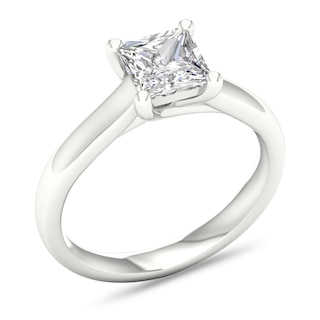 Diamond Solitaire Ring 1-1/2 ct tw Princess-cut Platinum (I1/I) | Jared