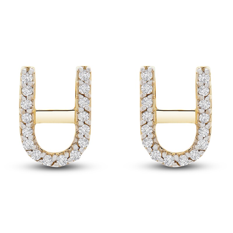 The Letter U In Diamonds