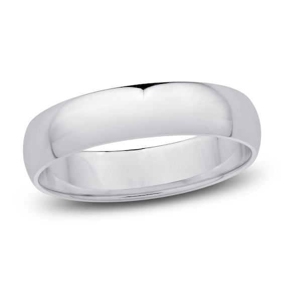 Men's High-Polish Wedding Band Platinum 5.0mm | Jared