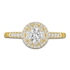 Diamond Double Halo Engagement Ring 5/8 ct tw 14K Yellow Gold | Jared