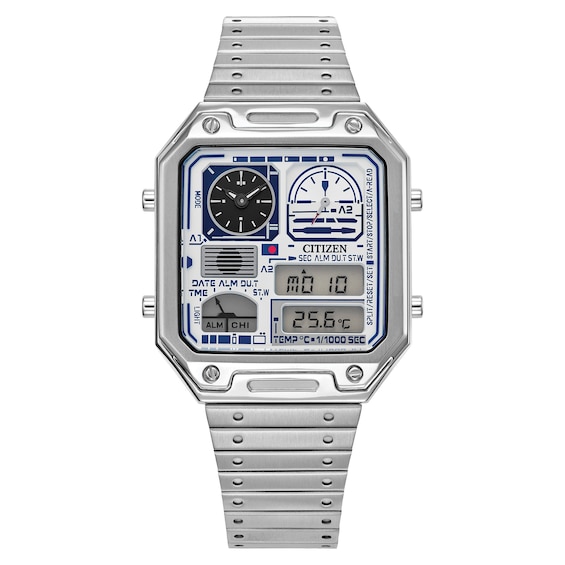 Citizen Star Wars R2-D2 Analog/Digital Men's Watch JG2121-54A | Jared
