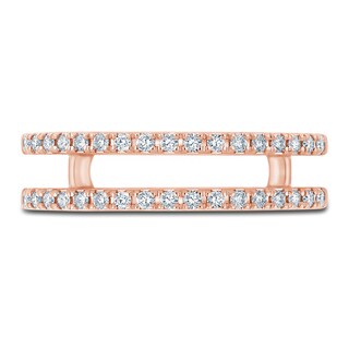 Diamond Anniversary Enhancer Band 1/4ct tw Round 14K Rose Gold | Jared
