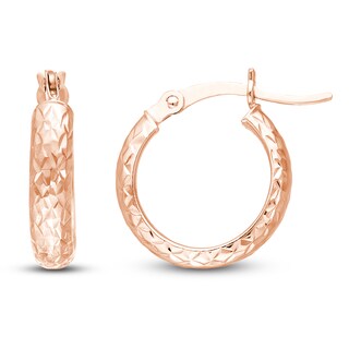 Hoop Earrings 14K Rose Gold 15mm | Jared