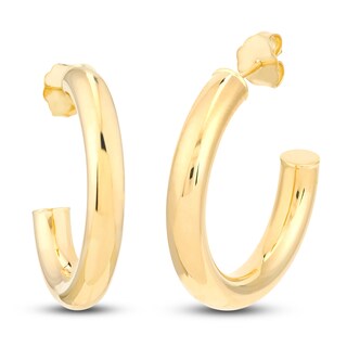 Open Hoop Earrings 14K Yellow Gold | Jared