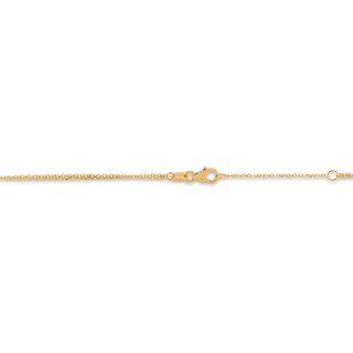Italia D'Oro Double Paperclip Necklace 14K Yellow Gold 18" | Jared