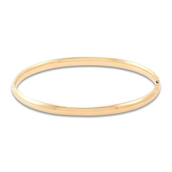 Hollow Bangle Bracelet 14K Yellow Gold | Jared