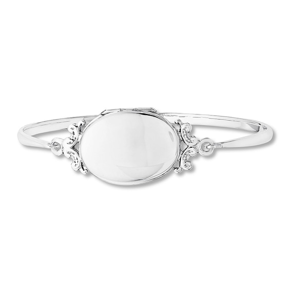 Locket Bangle Sterling Silver | Jared