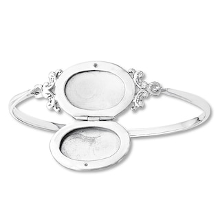 Locket Bangle Sterling Silver | Jared