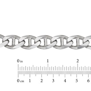 Men's Solid Mariner Chain Necklace Sterling Silver 10.9mm 24" | Jared