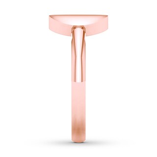 Half-Circle Deconstructed Ring 10K Rose Gold | Jared