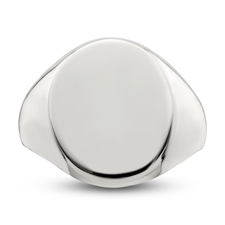 Closed Back Signet Ring Sterling Silver | Jared