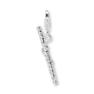 Flute Charm Sterling Silver | Jared