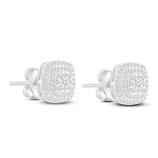 Diamond Stud Earrings 1/2 ct tw 10K White Gold | Jared