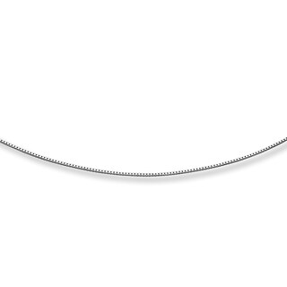 Box Chain 14K White Gold 20" Length | Jared