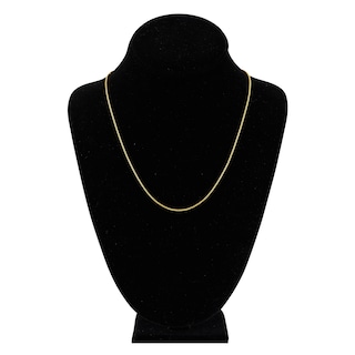 Solid Box Chain 14K Yellow Gold 20" Length 1.2mm | Jared