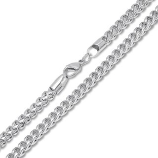 Solid Square Franco Link Chain Stainless Steel 24" 5.5mm | Jared