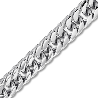 Solid Link Chain Necklace Stainless Steel 22" Approx. 9mm | Jared