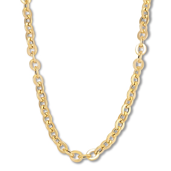 Forzatina Chain Necklace 14K Yellow Gold 20" | Jared