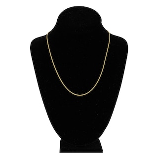 Solid Wheat Chain Necklace 14K Yellow Gold 20" Length 1.5mm | Jared