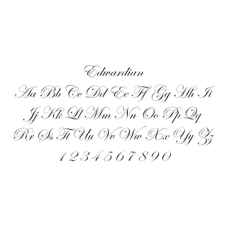 Large Edwardian Script Bar Necklace 18" | Jared