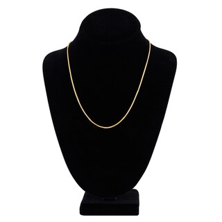 Hollow Snake Chain Necklace 14K Yellow Gold 20" 1.9mm | Jared