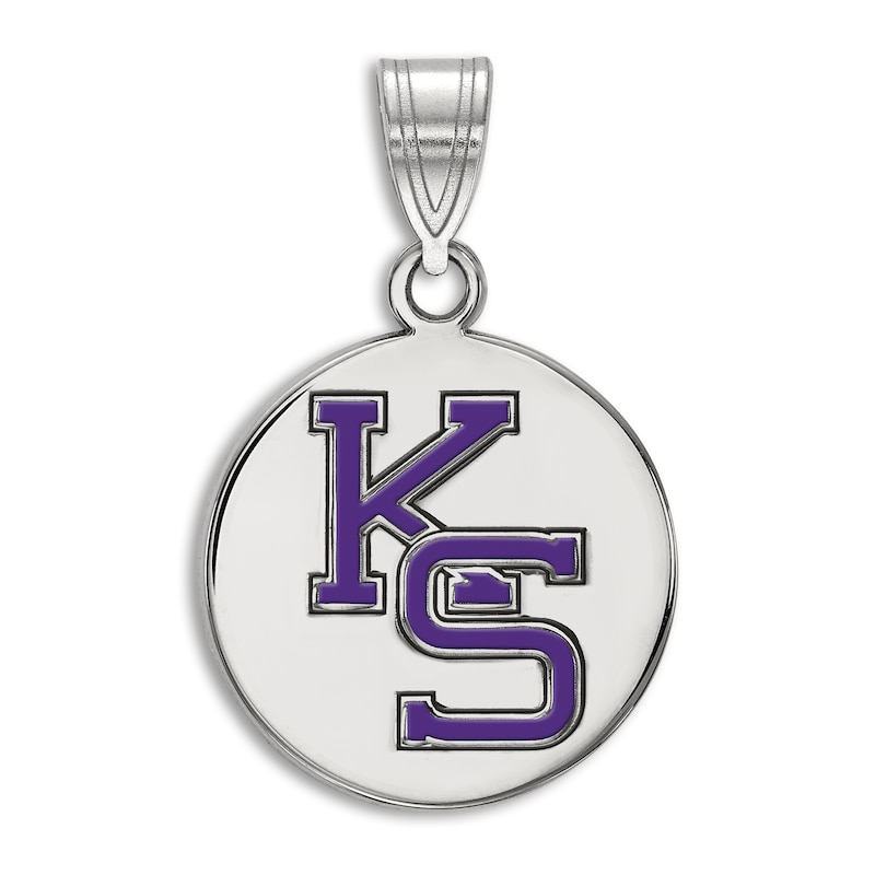 Kansas State University Enamel Charm Sterling Silver | Jared