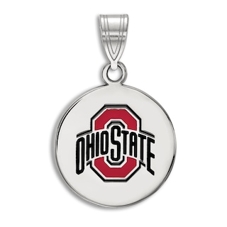 Ohio State University Enamel Charm Sterling Silver | Jared