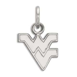 West Virginia University Small Necklace Charm Sterling Silver | Jared