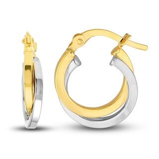 Ball and Hoop Earring Set 14K Yellow Gold | Jared