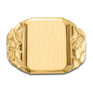 Men's Signet Ring 14K Yellow Gold | Jared