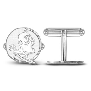 Florida State University Medium Cuff Links Sterling Silver | Jared