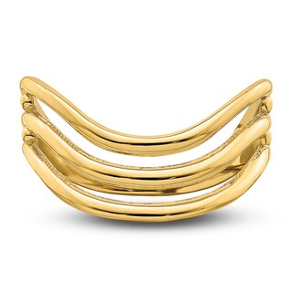 High-Polish Triple Wave Ring 14K Yellow Gold | Jared