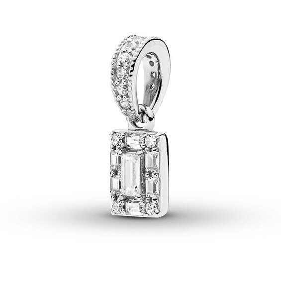 PANDORA Pendant Luminous Ice Sterling Silver - No Returns or Exchanges ...