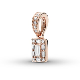PANDORA Rose Pendant Luminous Ice | Jared
