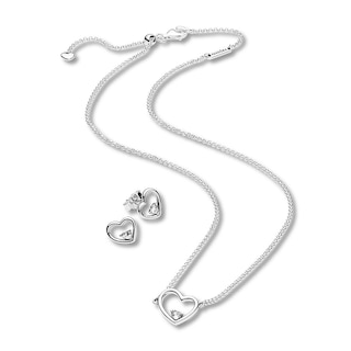PANDORA Gift Set Shape of My Heart Sterling Silver | Jared