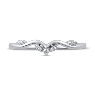 Previously Owned Contour Ring Diamond Accents 14K White Gold | Jared
