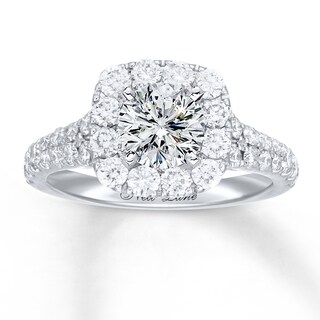 Previously Owned Neil Lane Ring Setting 1-1/4 ct tw Diamonds 14K White ...