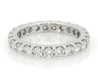 Previously Owned Diamond Eternity Ring 1-1/2 ct tw 14K White Gold | Jared
