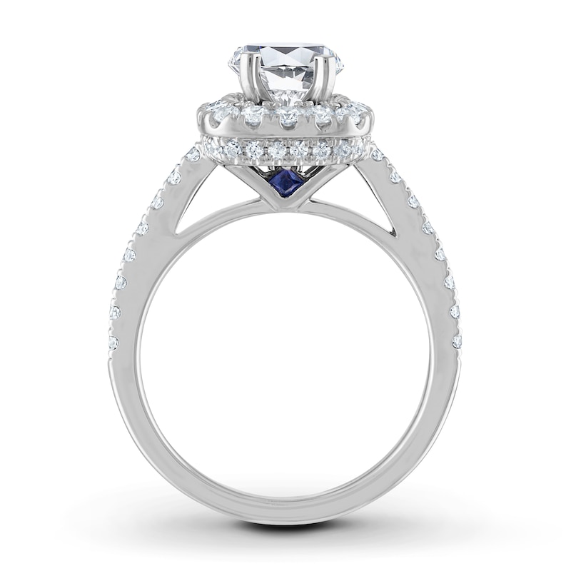 Previously Owned Vera Wang WISH Diamond Engagement Ring Setting 3/4 ct ... Previously Owned Vera Wang WISH Diamond Engagement Ring Setting 3/4 ct ...